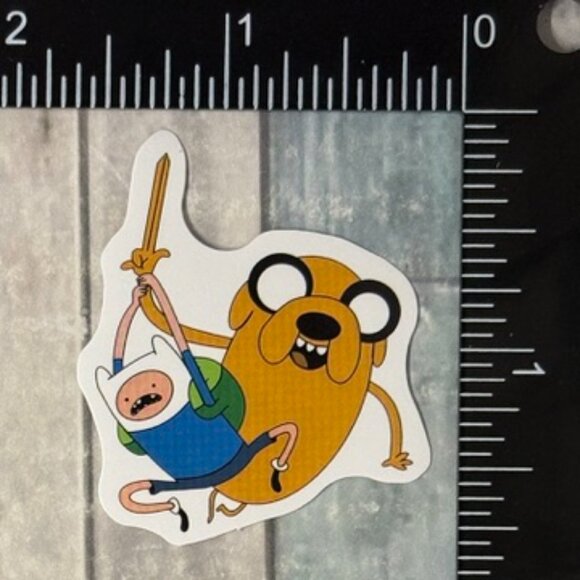 Office | 110 Adventure Time Reusable Waterproof Vinyl Sticker Decal ...